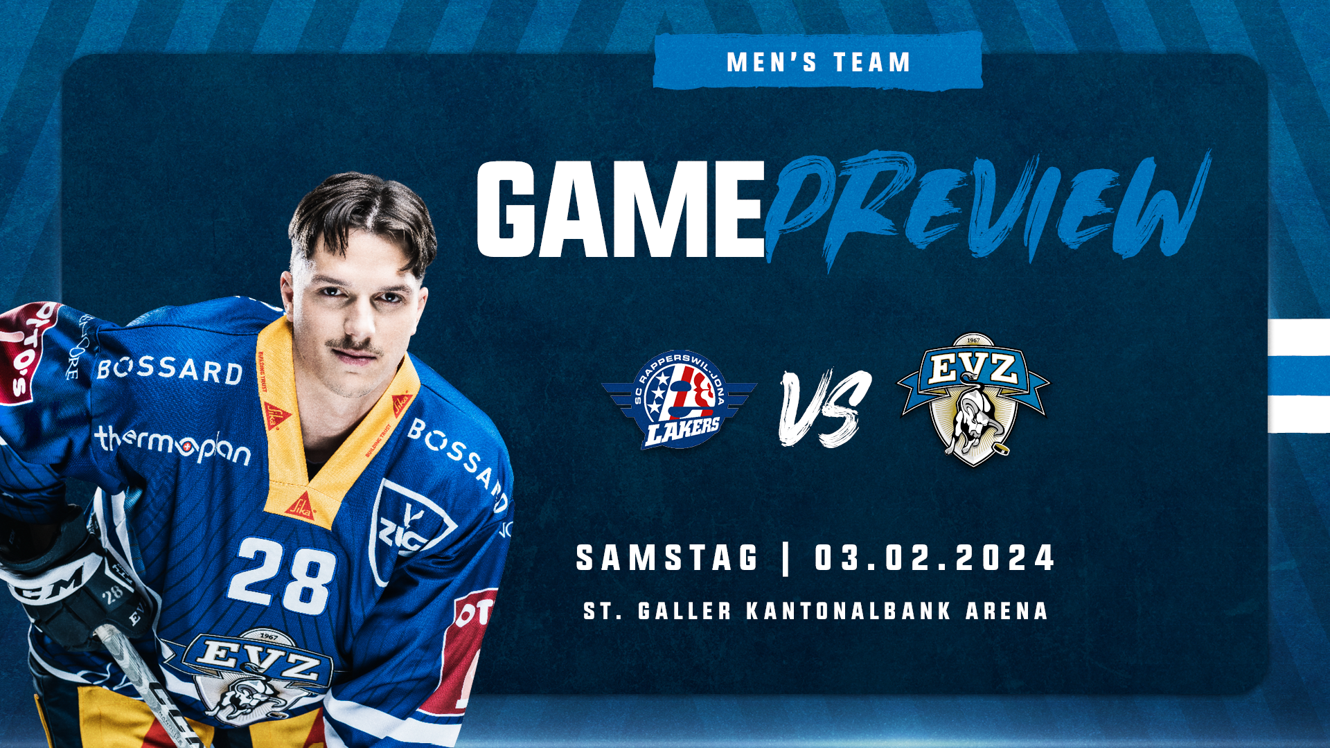 Game Preview: SCRJ Lakers vs EVZ - EV Zug