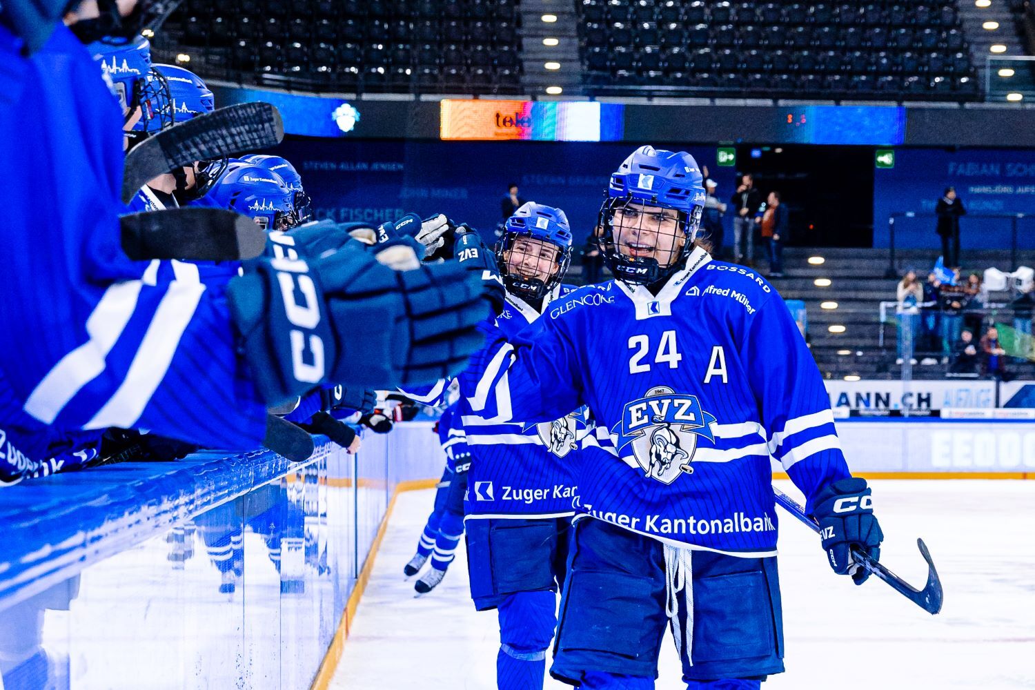 EVZ enters the playoffs with records - EV Zug