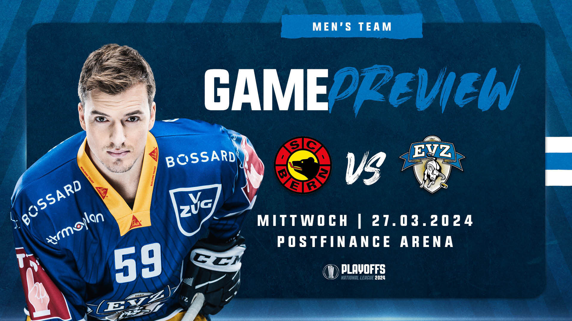 Game Preview: SC Bern vs EVZ - EV Zug