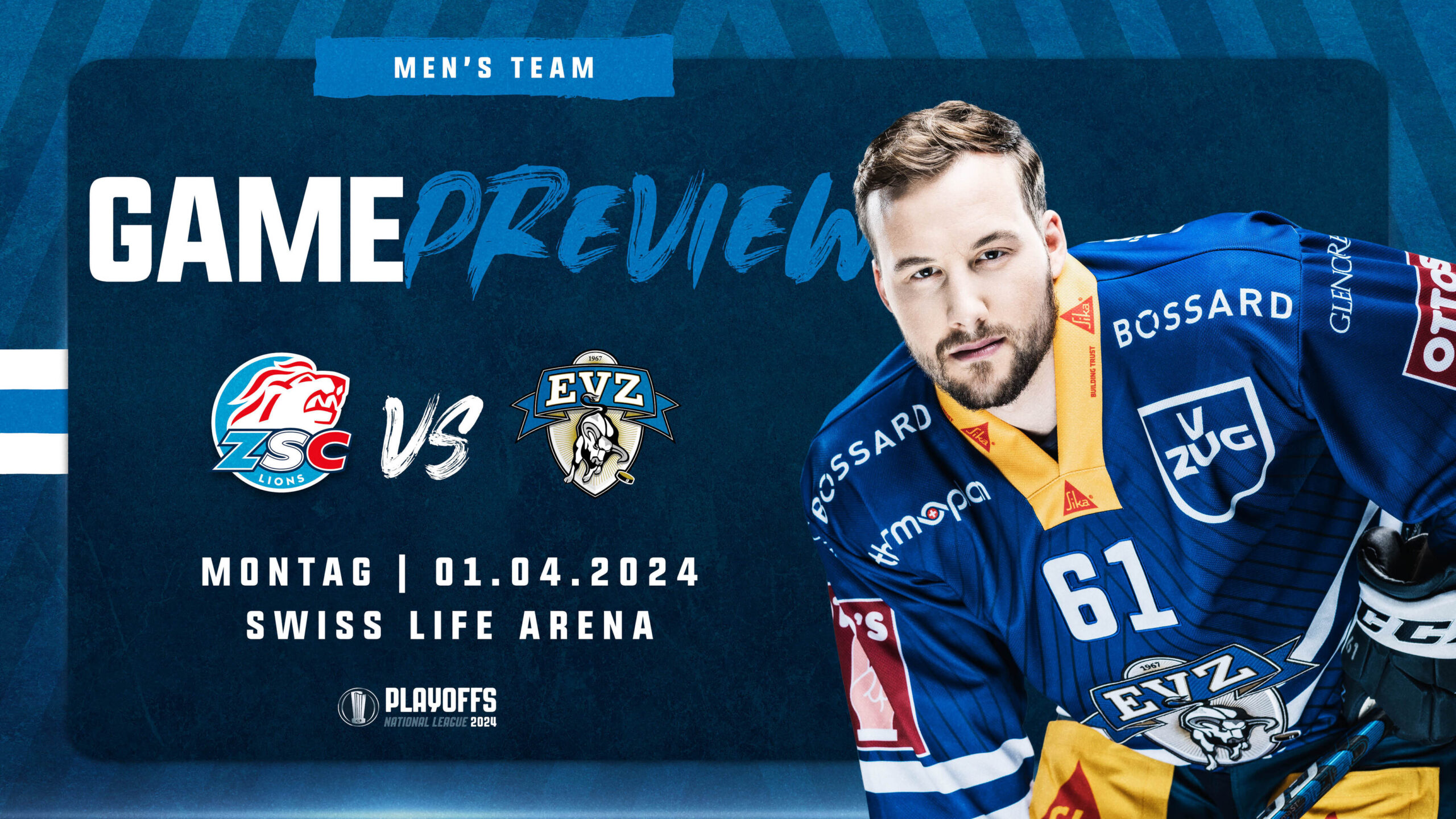 Game Preview: ZSC Lions vs EVZ - EV Zug