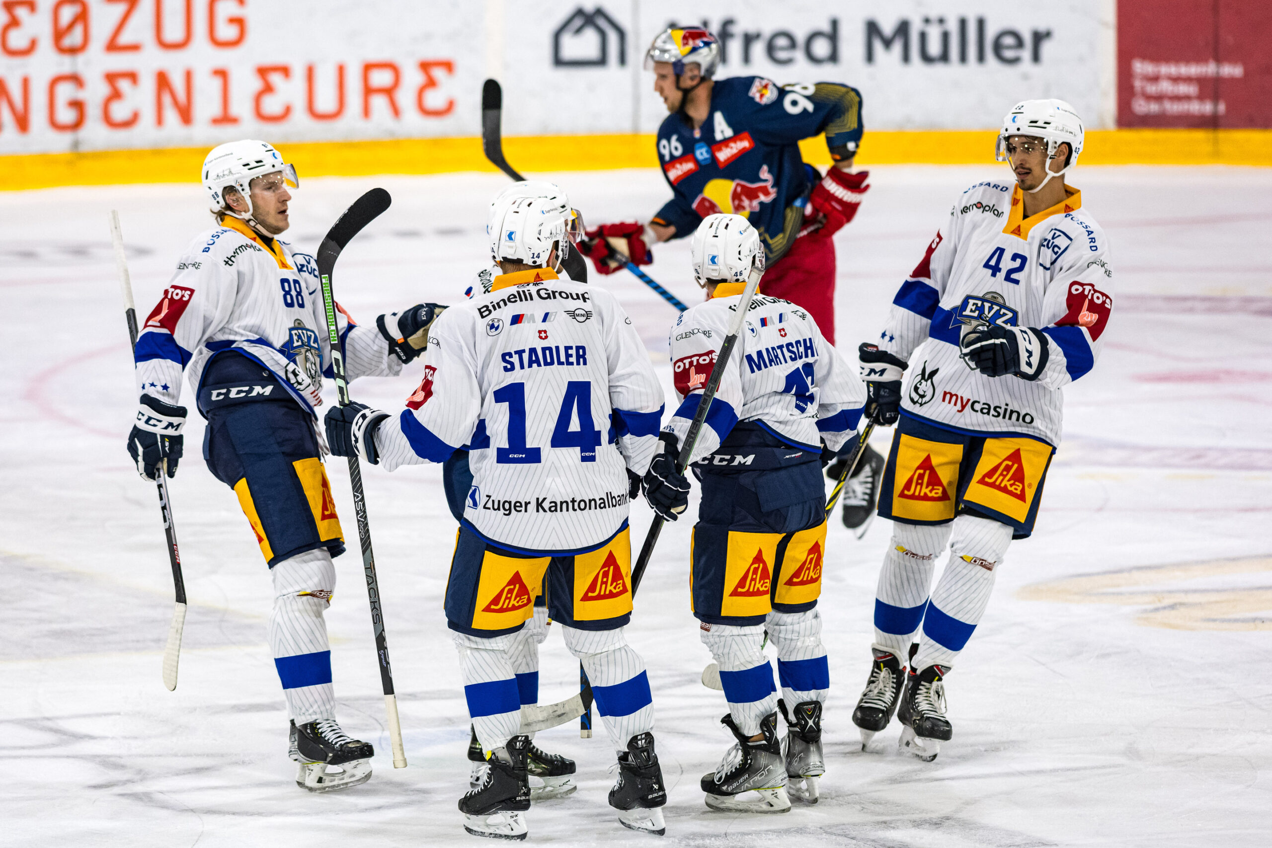 EVZ tests in Zell am See - EV Zug