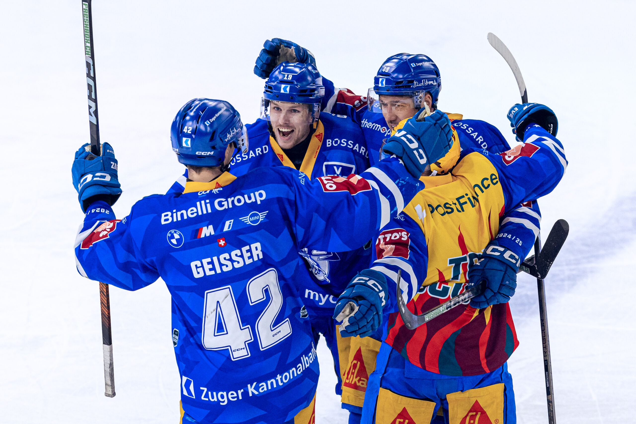 Heimsieg und Torspektakel - EV Zug